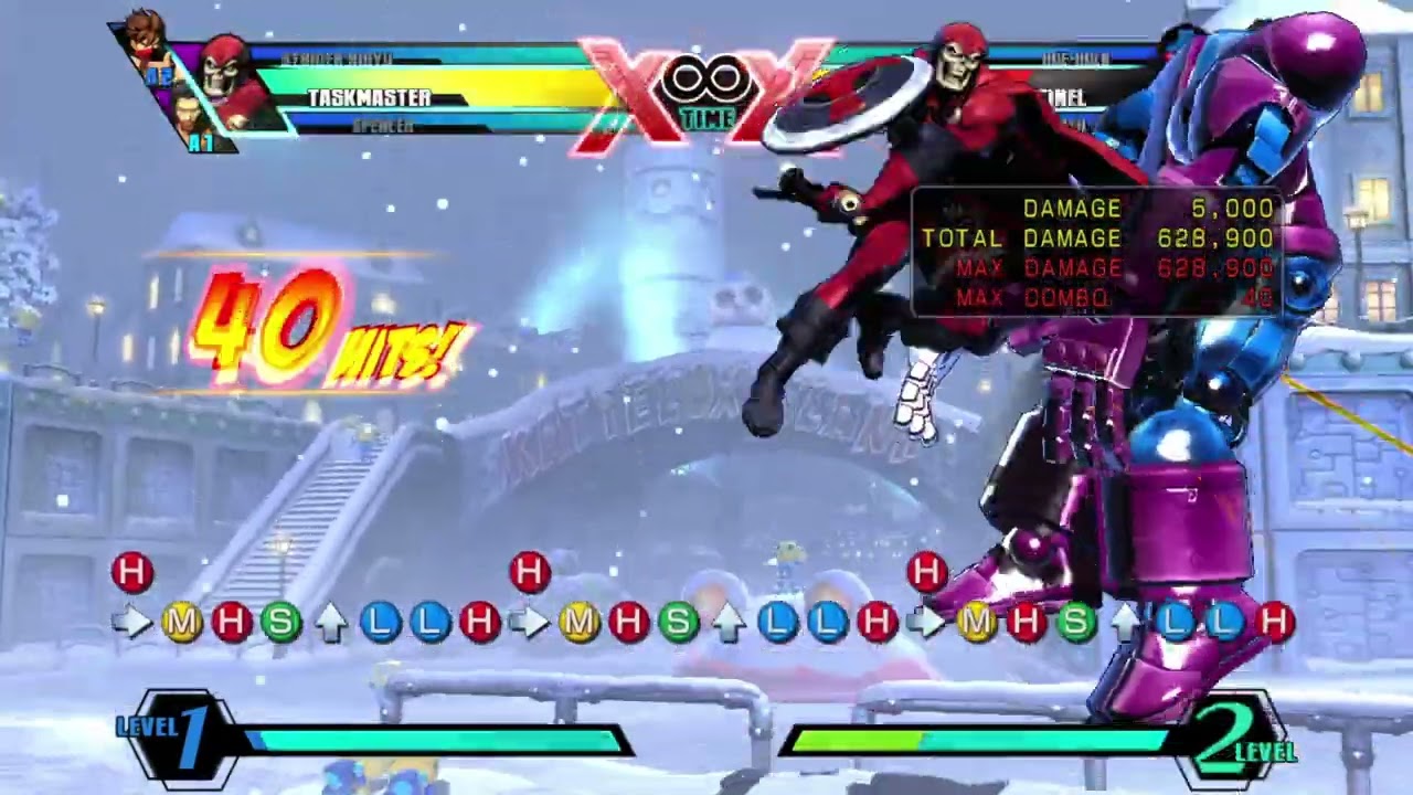 UMVC3: Taskmaster - Up TAC Infinite