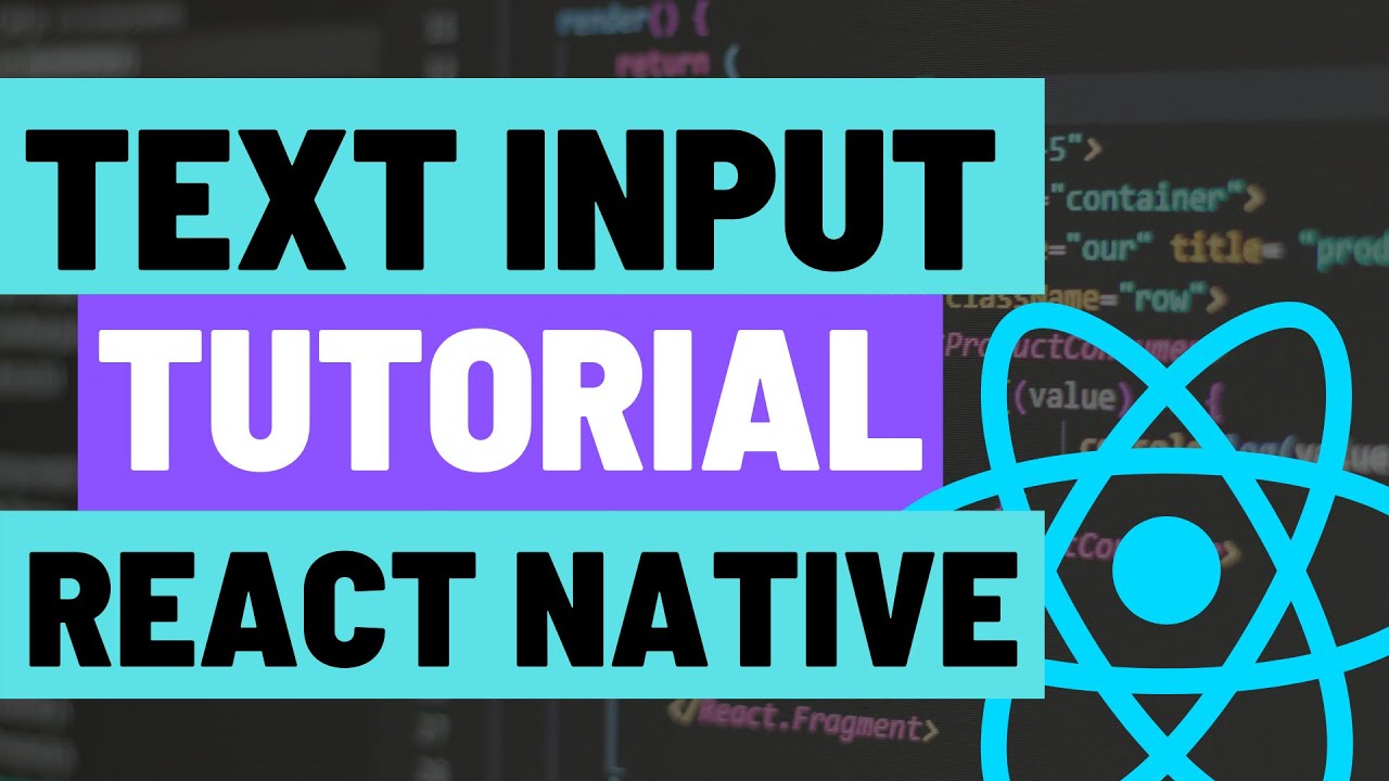 How to Add Text Inputs to React Native Apps - Function Components and React State