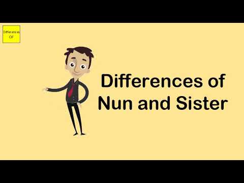 Differences of Nun and Sister