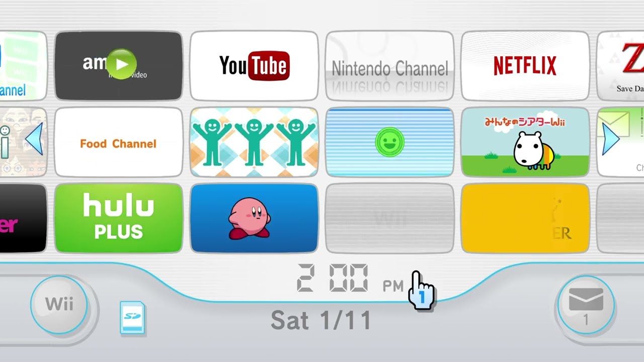 Wii Menu: 4K Texture Pack [Showcase]