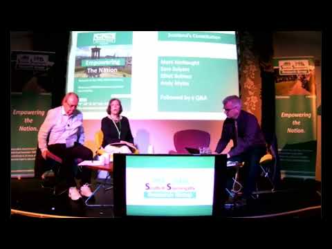 SSRG Conference - Scotland’s Constitution - Sara Salyers, Dr Mark McNaught, Ian - via Zoom