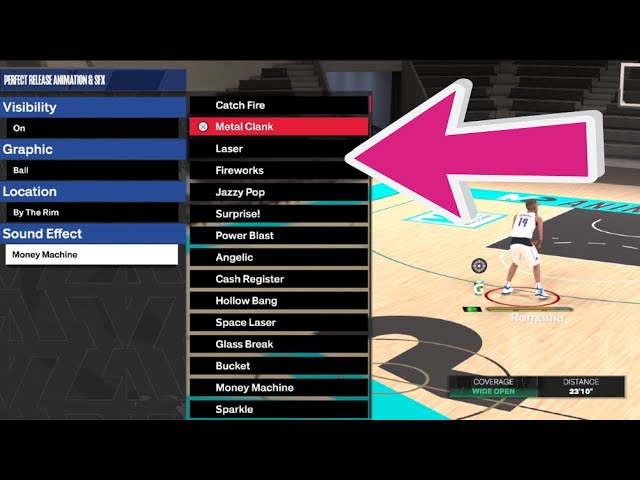 How to change animations in NBA 2K24?