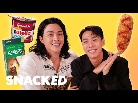 The Cast of Money Heist Korea Break Down Their Favorite Snacks | Snacked