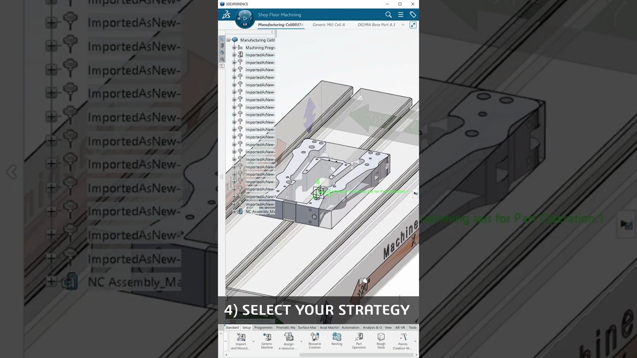 6 Steps to Toolpath with DELMIA Machining