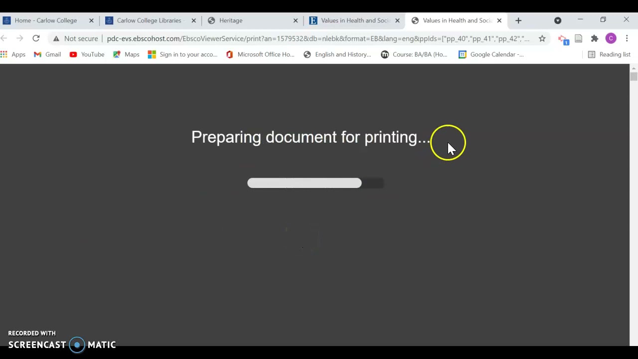 How to access our eBook collection