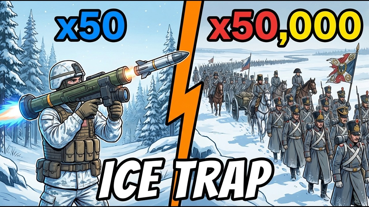 US Marines vs. Napoleon's Grand Army — Ice Trap | Alternate History