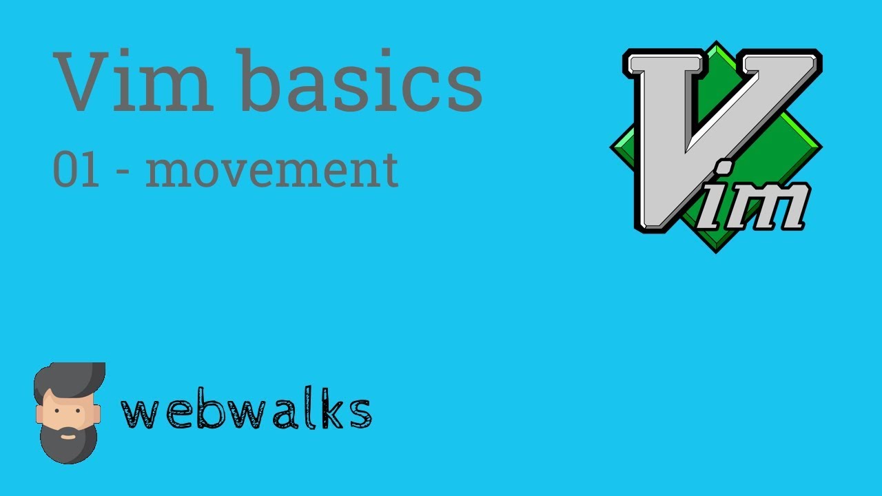 Vim basics - 01 Movements