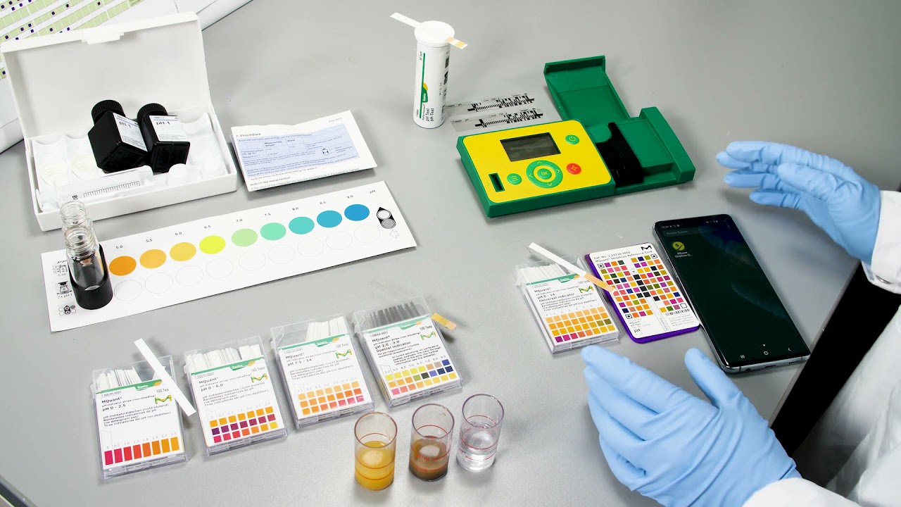 Different ways to measure pH