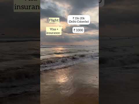 A week in SRI LANKA under Rs 30KπΈπ― Share this with your friends! #traveltips #savemoney