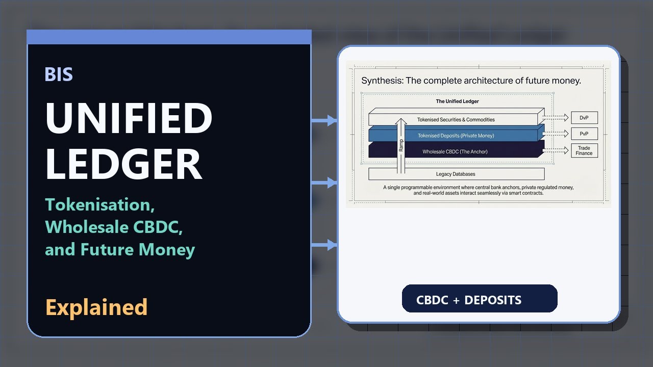 BIS Unified Ledger Explained | Tokenisation, Wholesale CBDC, and Future Money