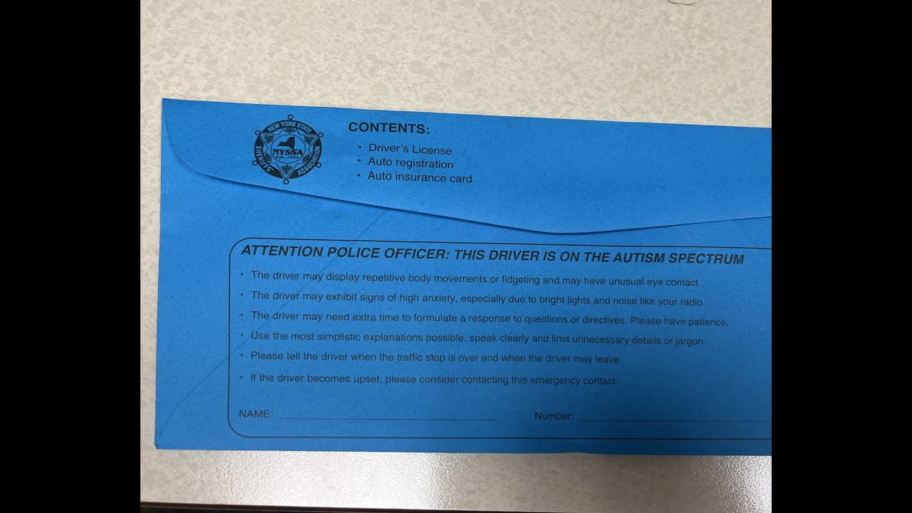 NYS Sheriffs' Association rolls out new Blue Envelope Program