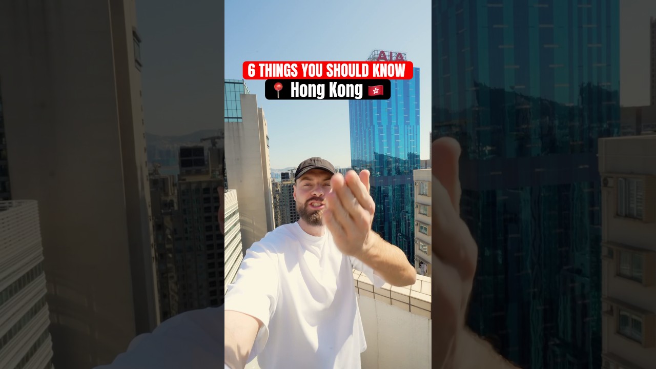 6 Essential Things to Know Before Traveling to Hong Kong 🇭🇰 #shorts