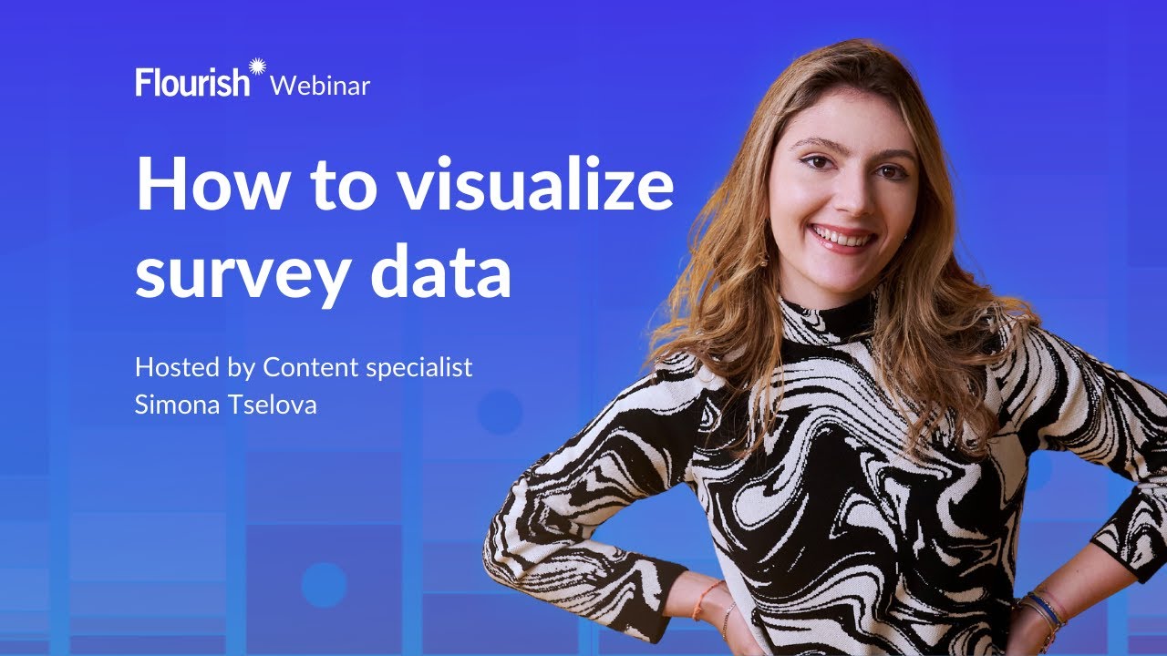 How to effectively visualize survey responses – Flourish webinar
