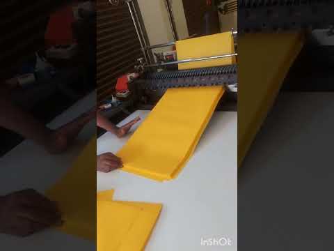 Non woven Bags cutting