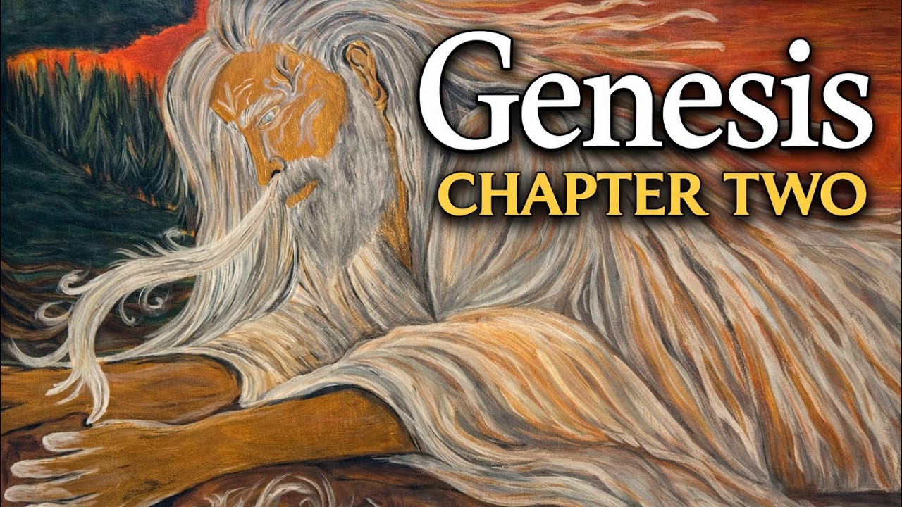🎨 Genesis 2 Explained: Painting God Giving Adam the Breath of Life | Bible on Canvas