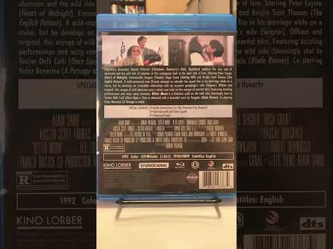 Bitter Moon (1992) Kino Lorber Blu-ray #kinolorber #romanpolanski #hughgrant #thriller #erotic