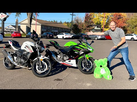 Kawasaki Ninja 400 vs. Z400 - Complete In Depth Comparison!