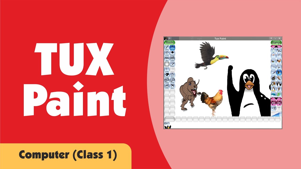 Tux Paint | Computer Class 1