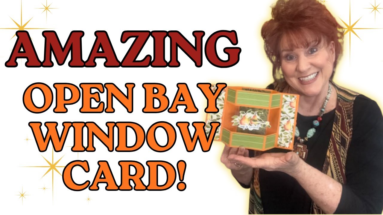Make a STUNNING Bay Window Card in Minutes