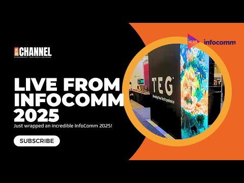 Total Channel x TEG at InfoComm 2025 | Genius Wall Demo