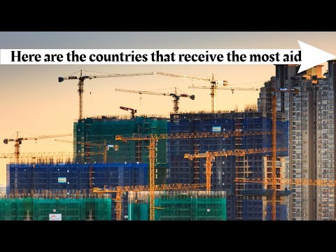 Which countries receive the most development assistance aid ?