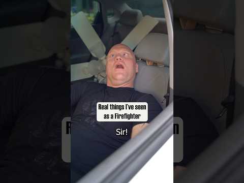 Real things I’ve seen as a Firefighter. He wrecked that plant! #firefighter #ems #car