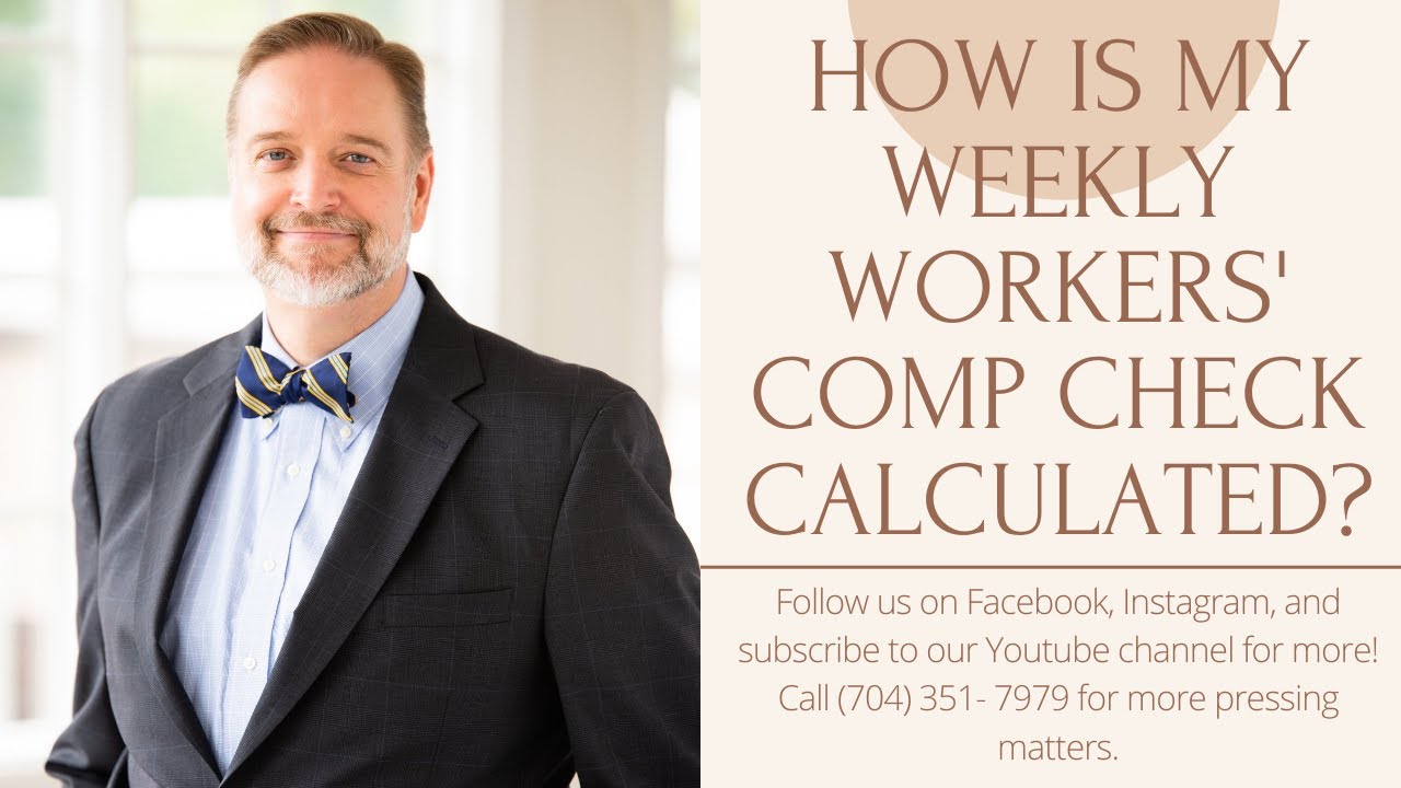 How is my Weekly Workers' Comp Check Calculated?