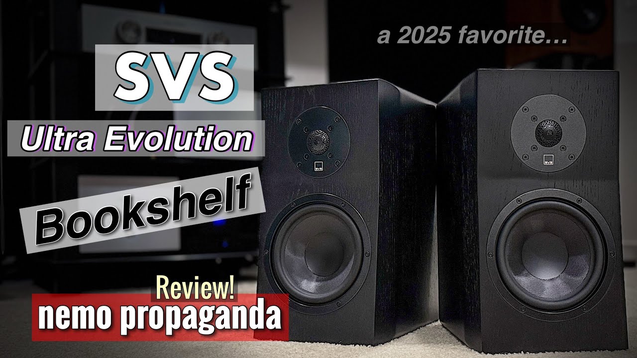 A new Reference. SVS Ultra Evolution Bookshelf Speaker Review!
