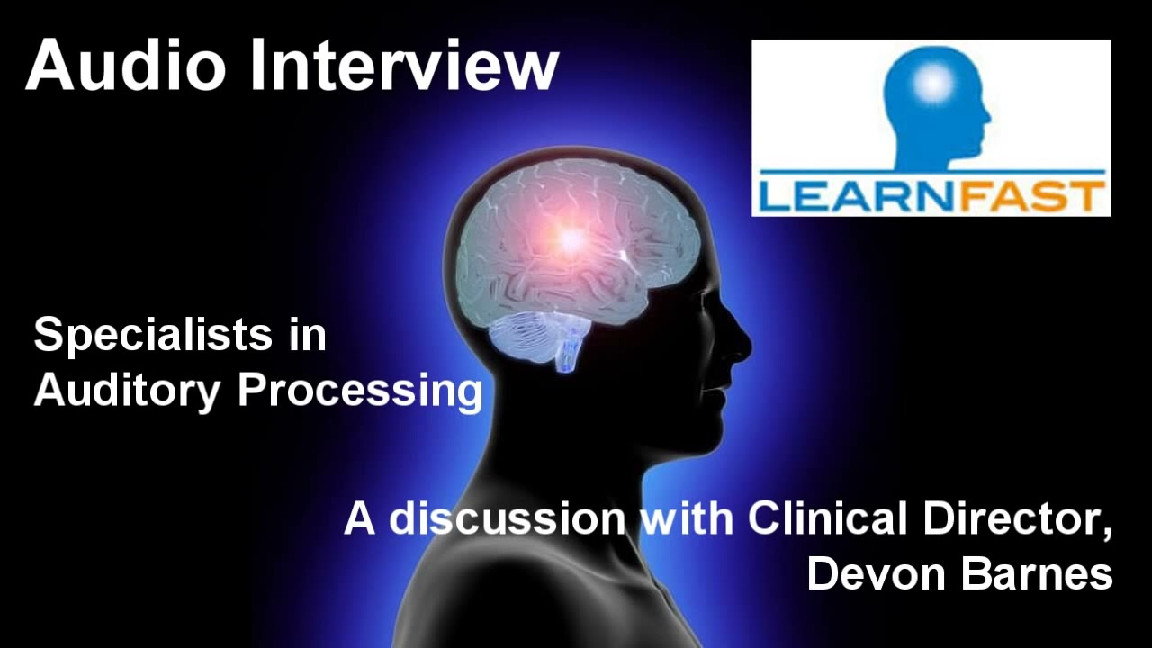 Auditory Processing-APD-Fast ForWord-Audio