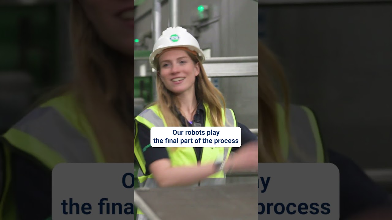 Plastic recycling sorted using AI robots