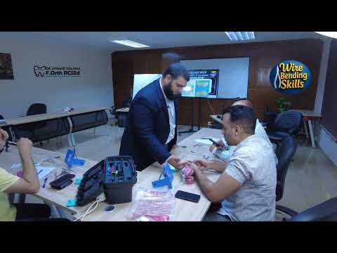 How to use Nance plier in Burstone intrusion arch