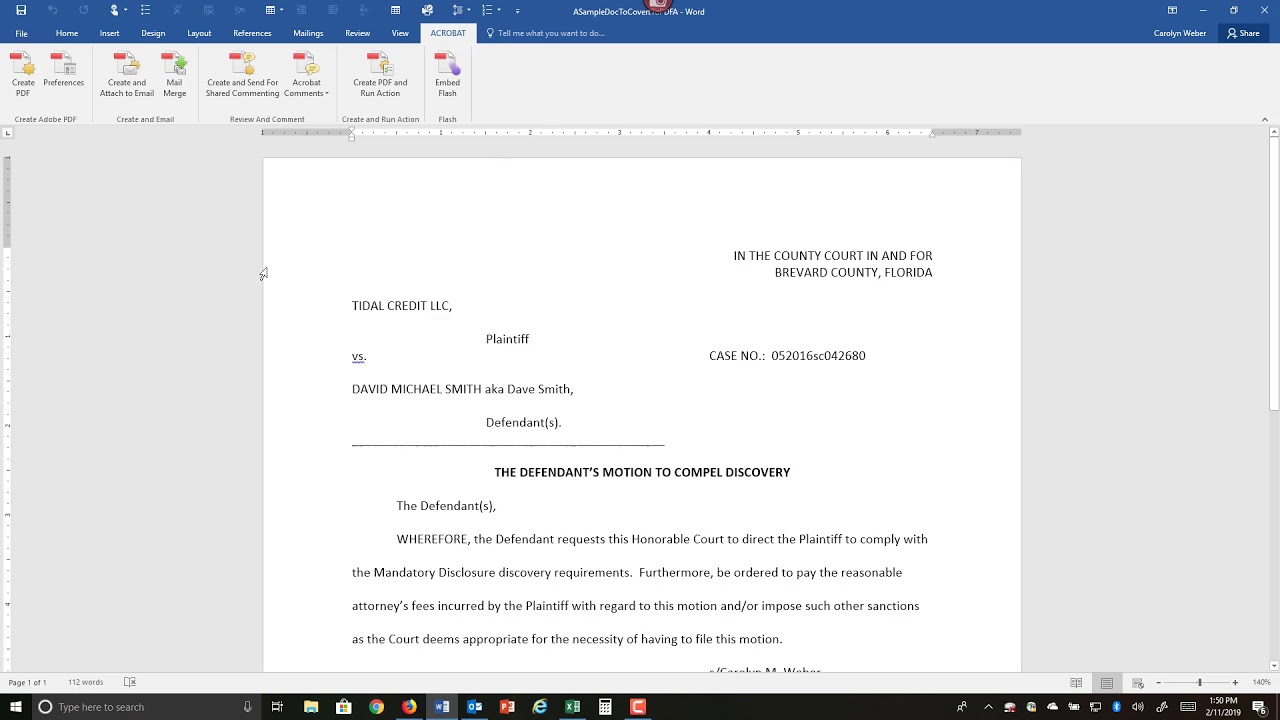 PDF/A Document Conversion