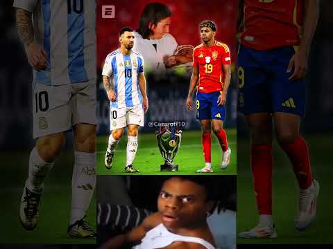 Spain vs Argentina - Copa America champions Euro champions #spain #argentina #finalisma