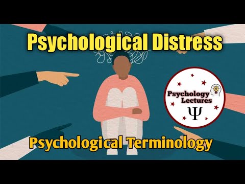 Psychological Distress | Psychological Terminologies | Psychology Lectures | in Urdu and Hindi
