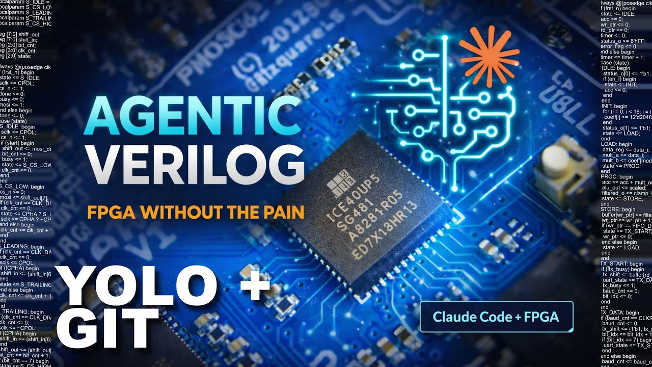 YOLO Mode + Git: Fast AI Development with Safety | Agentic Verilog #9