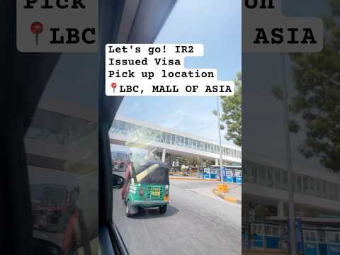 US VISA PICK UP LOCATION AT LBC MALL OF ASIA #usvisaapplication #greencard #lbc #221g #ytshort #fyp