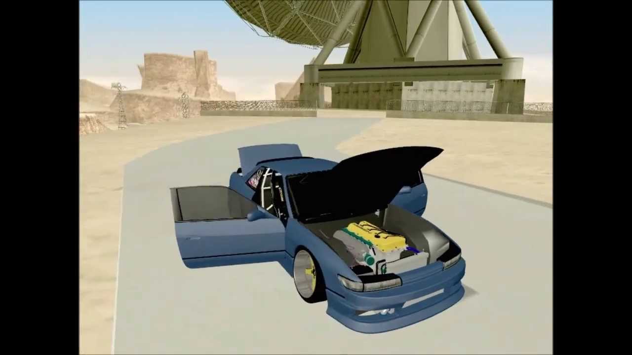 Nissan Silvia S13 ''HellaDrift'' - GTA: SA