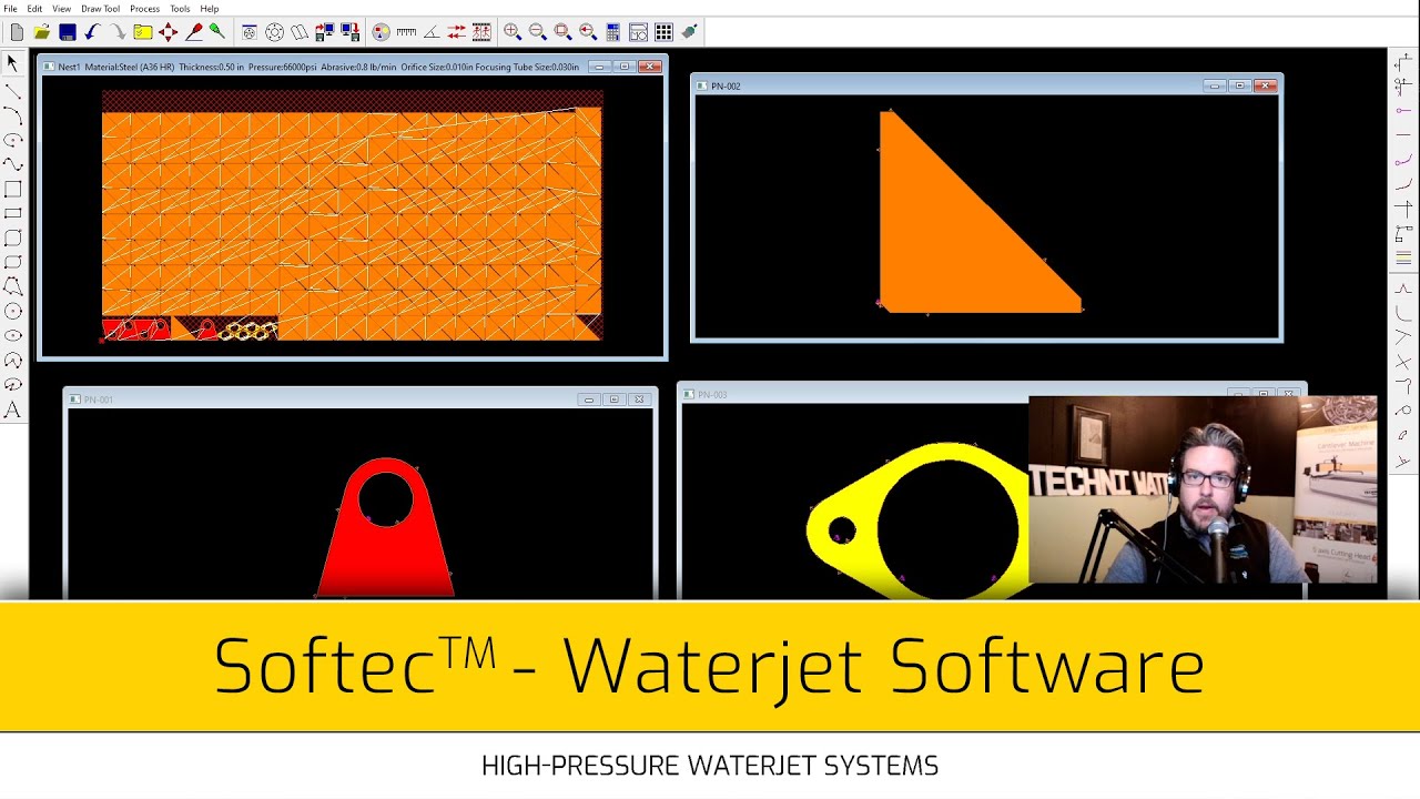 Softec™ - Waterjet Software Demonstration