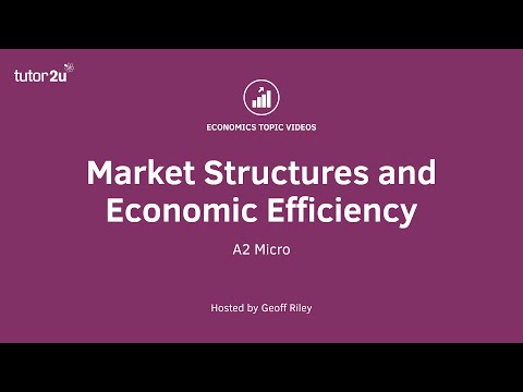 Market Structures and Economic Efficiency I A Level and IB Economics