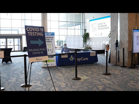 Tampa International Airport Introduces In-Terminal Coronavirus Testing for Passengers