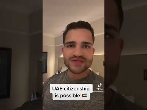 UAE citizenship is now possible #uae #passport #shorts