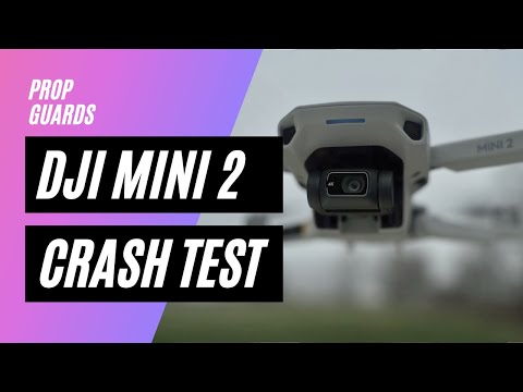 DJI Mini 2 Crash test (with prop guards)