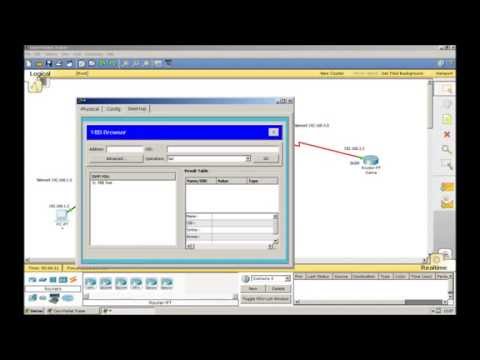 SNMP - MIB Browser - 3/3 - Creating SNMP and testing MIB Browser.