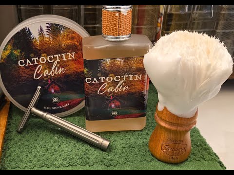 Shield AC razor and "Catoctin Cabin"