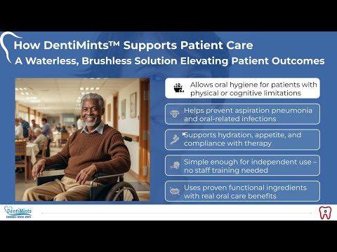 DentiMints: Oral Care for Hospitals & Rehab | Brushless, Waterless, Patient-Friendly