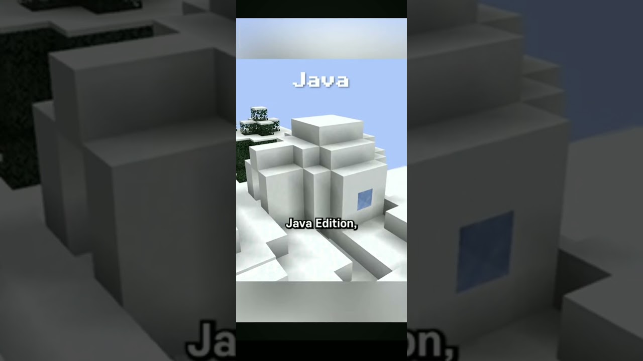 (igloo windows) #shorts #minecraft