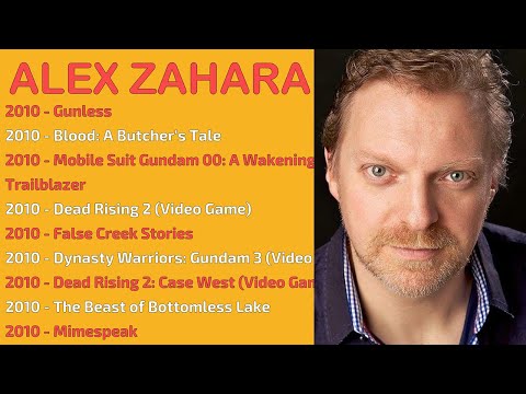 ALEX ZAHARA MOVIES LIST