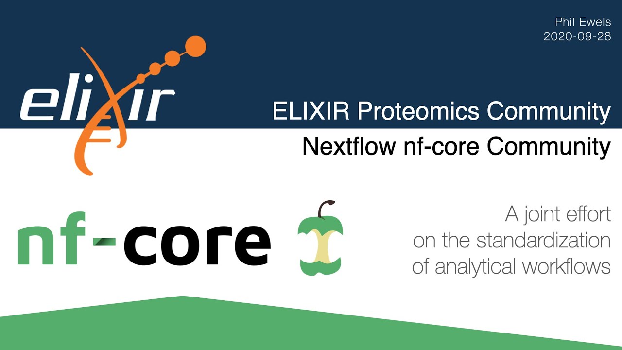 ELIXIR Proteomics Community - Connection with nf-core