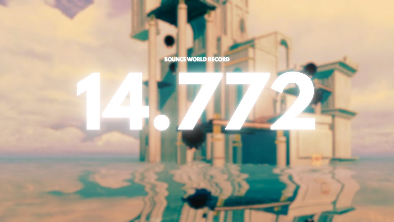 Bounce 14.772 World Record - Neon White