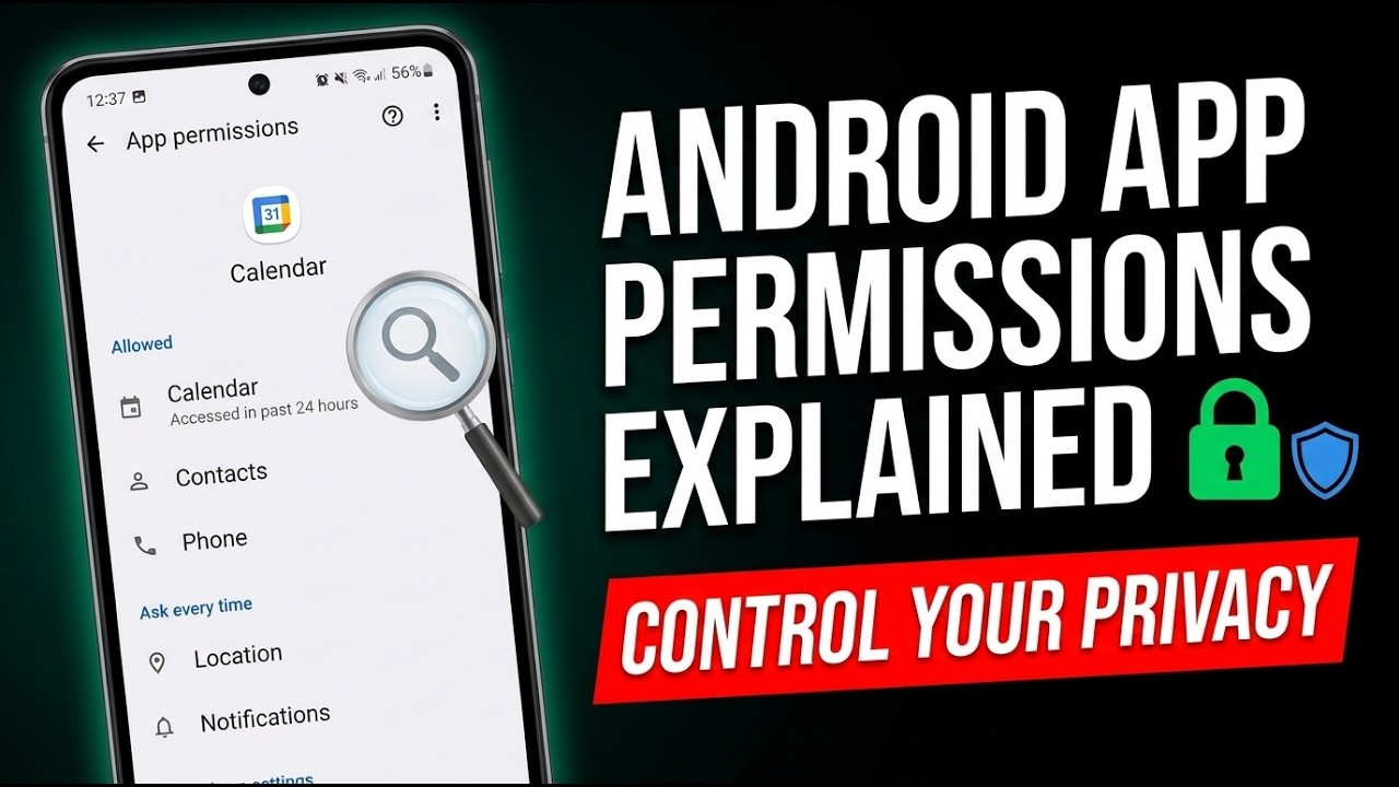 Android App Permissions Explained | Control Your Privacy